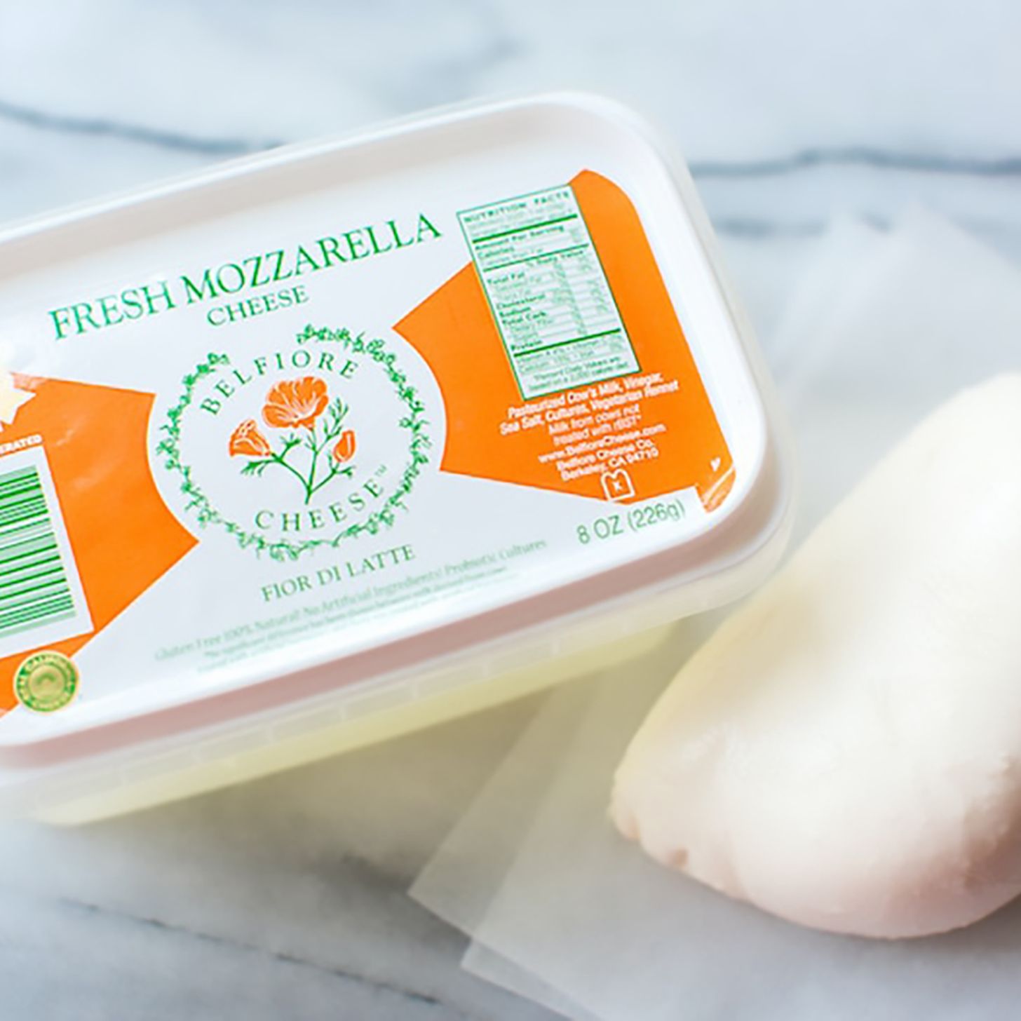 Belfiore Cheese Flor di Latte Fresh Mozzarella | Tomales Bay Foods